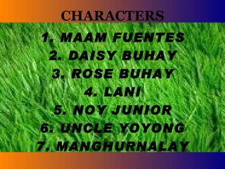 Absent Maam- a Cebuano Short Story | PPT