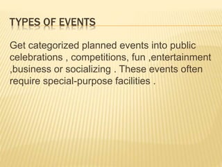 Event management PowerPoint hajsbshxbsjsn | PPT