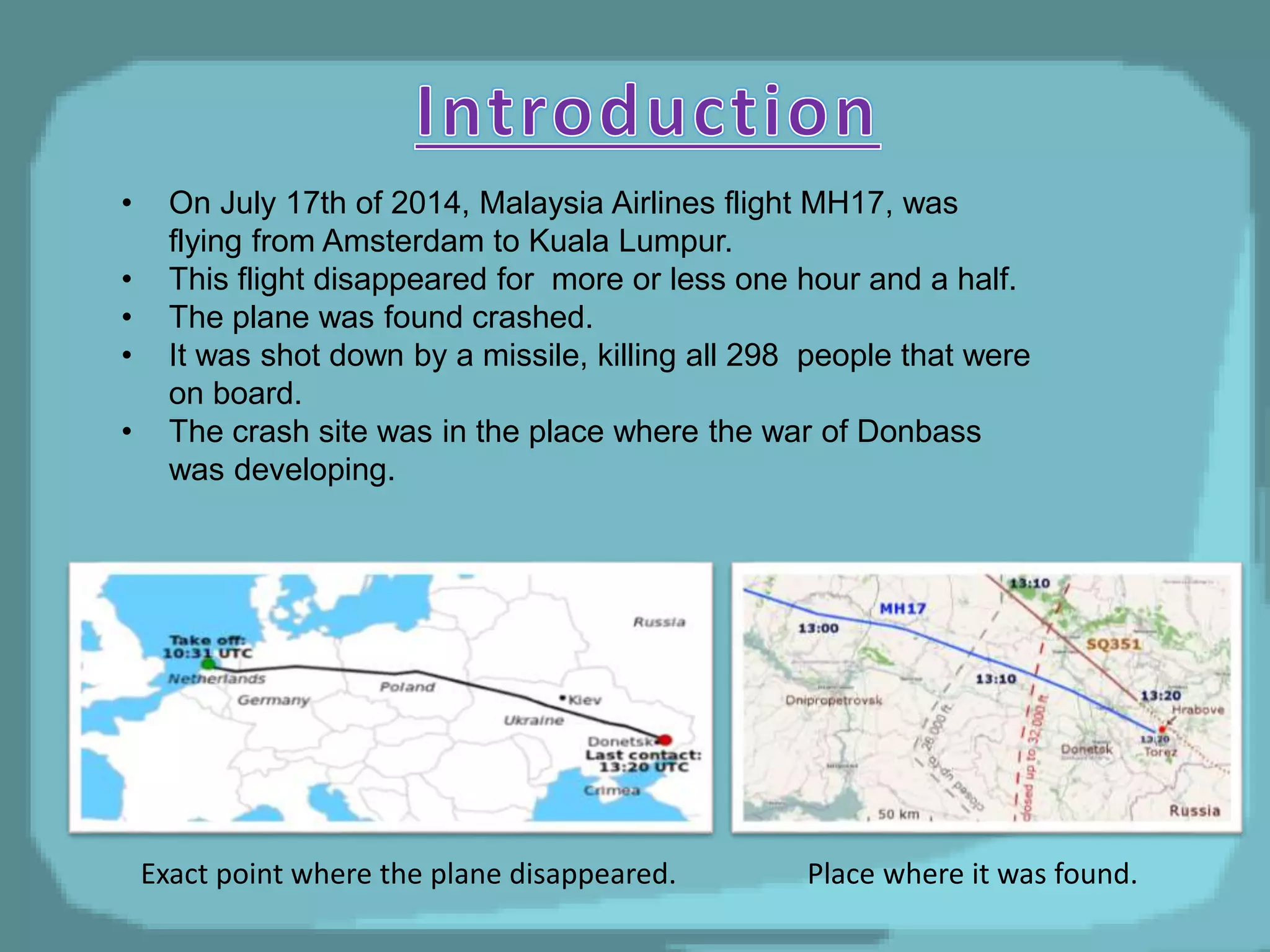 CONSPIRACY Malaysia Airlines Flight 17 Accident | PPT