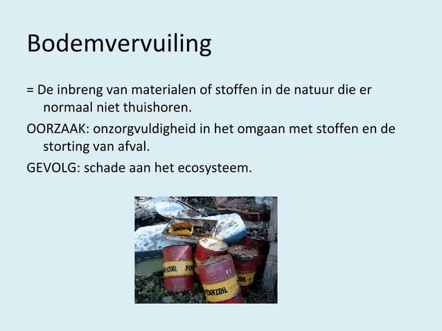 Powerpoint milieu | PPT | Science