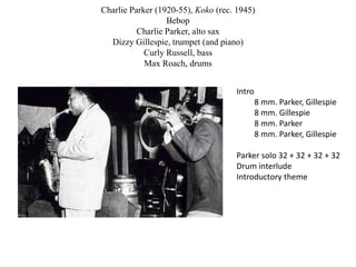 Powerpoint.modern jazz | PPTX | Jazz | Music