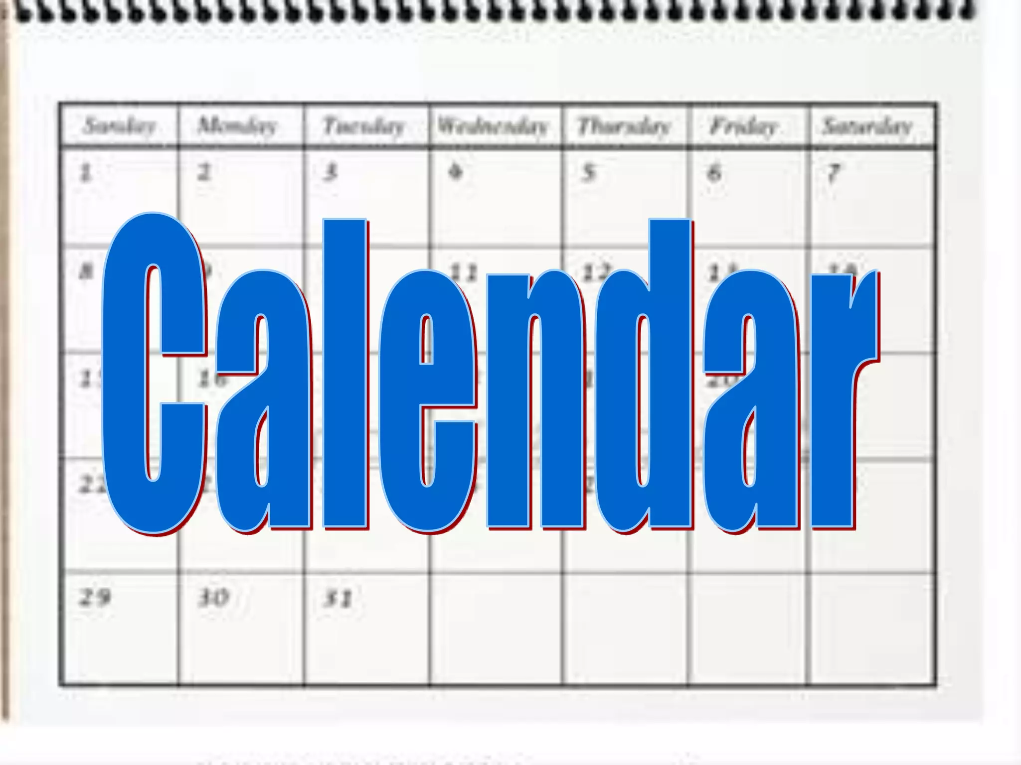 Powerpoint monthly-calendar-template | PPT