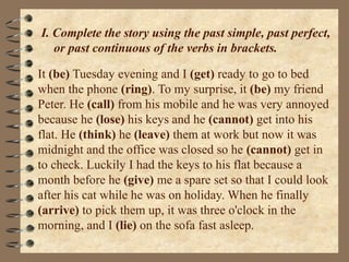 NI2 - Narrative tenses | PPT