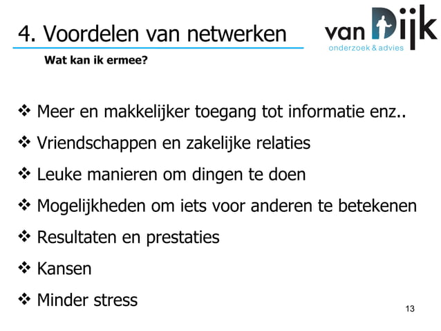 Powerpoint Netwerken | PPT