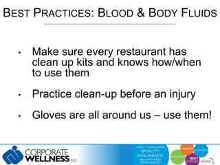 Infection Control: Best Practices for Restaurants & The Food Service ...