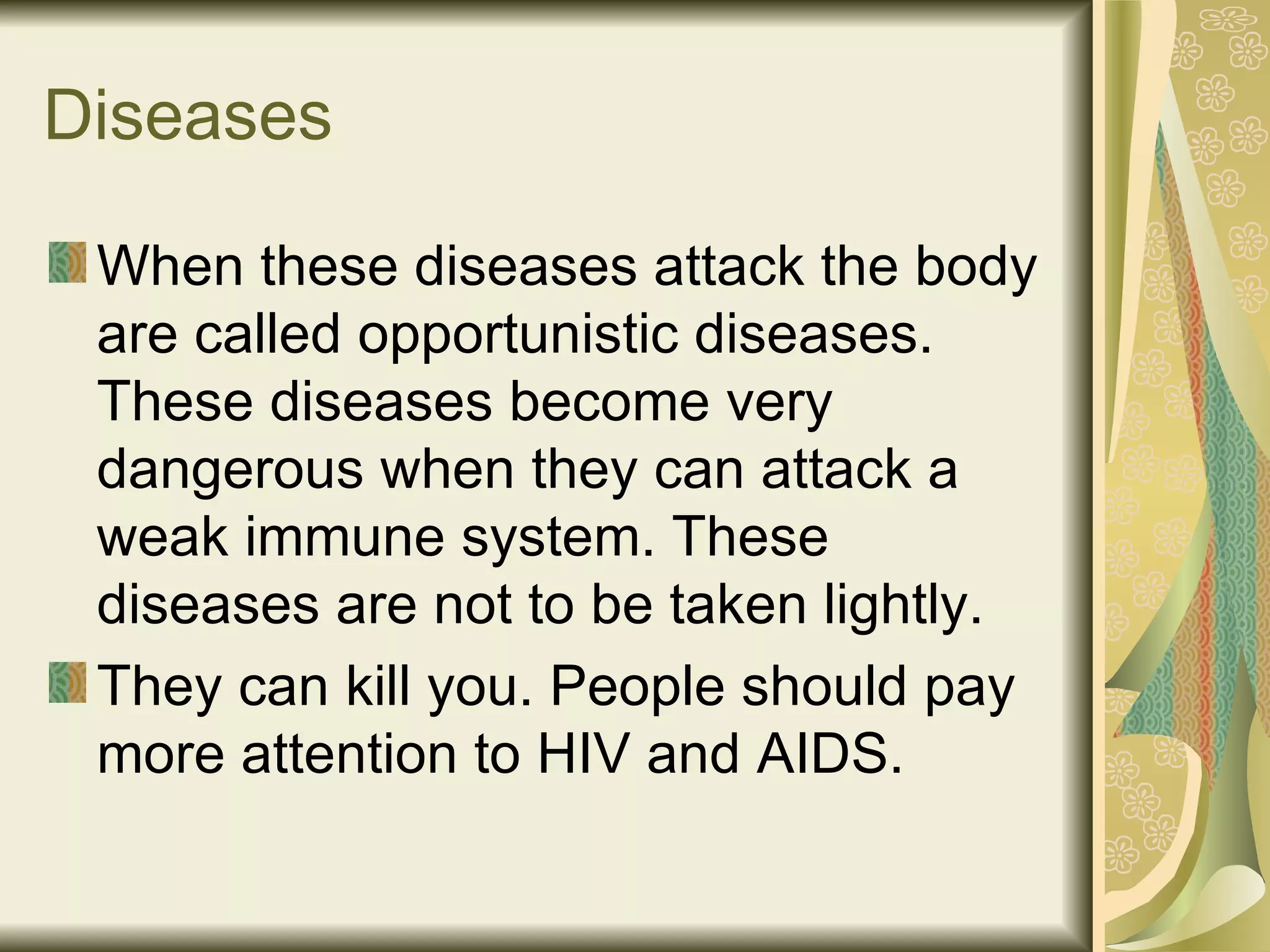 Powerpoint on AIDS | PPT