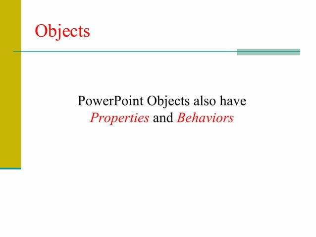 Powerpoint Overview | PPT