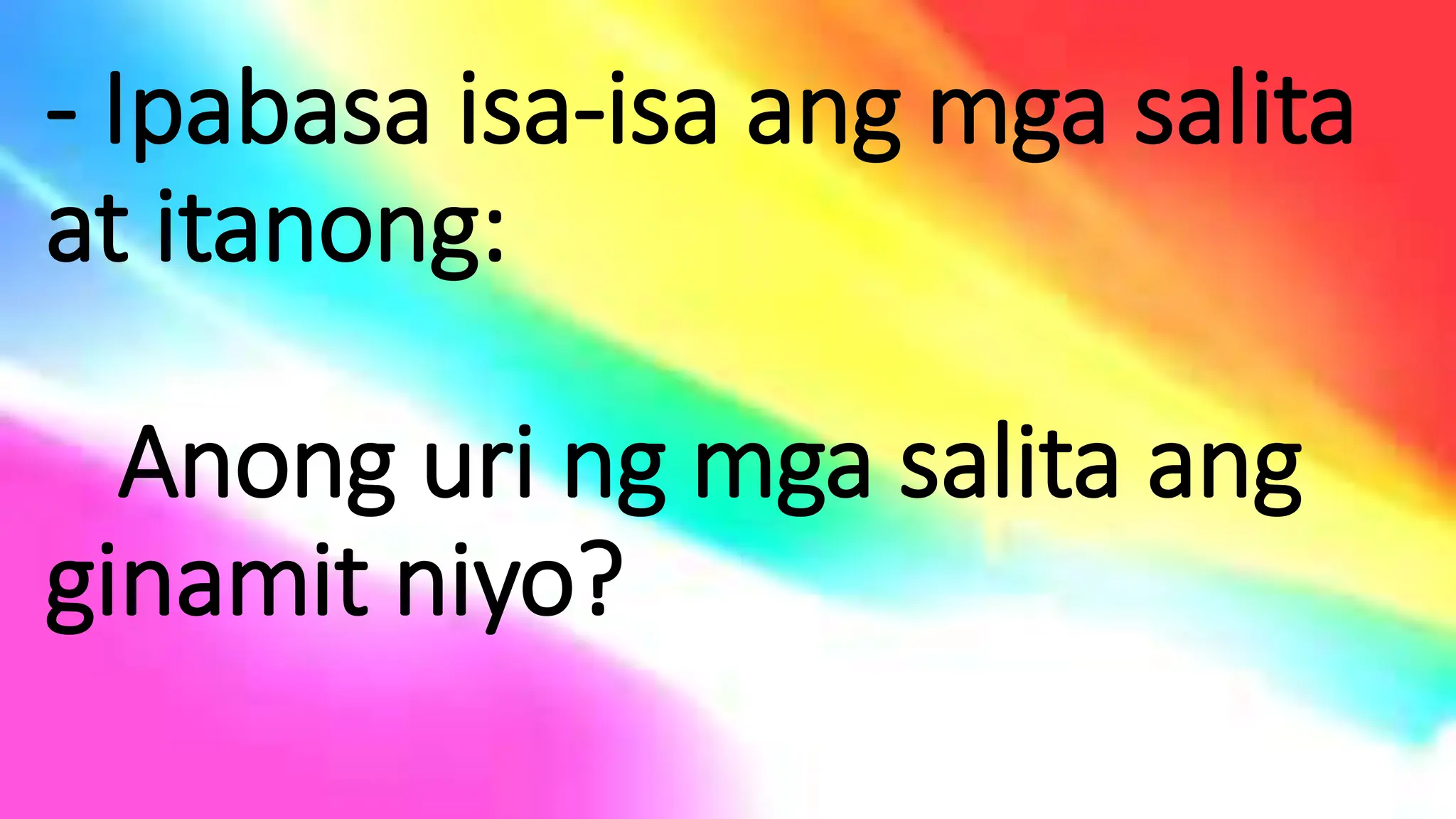 POWERPOINT-PANG-URI FILIPINO 2 GRADE 2 PANG URI | PPTX