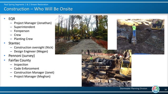 Paul Springs Segment 1 & 2 Stream Restoration | PPT