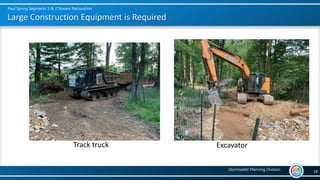 Paul Springs Segment 1 & 2 Stream Restoration | PPT