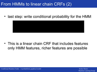 PowerPoint Presentation - Conditional Random Fields - A ... | PPT