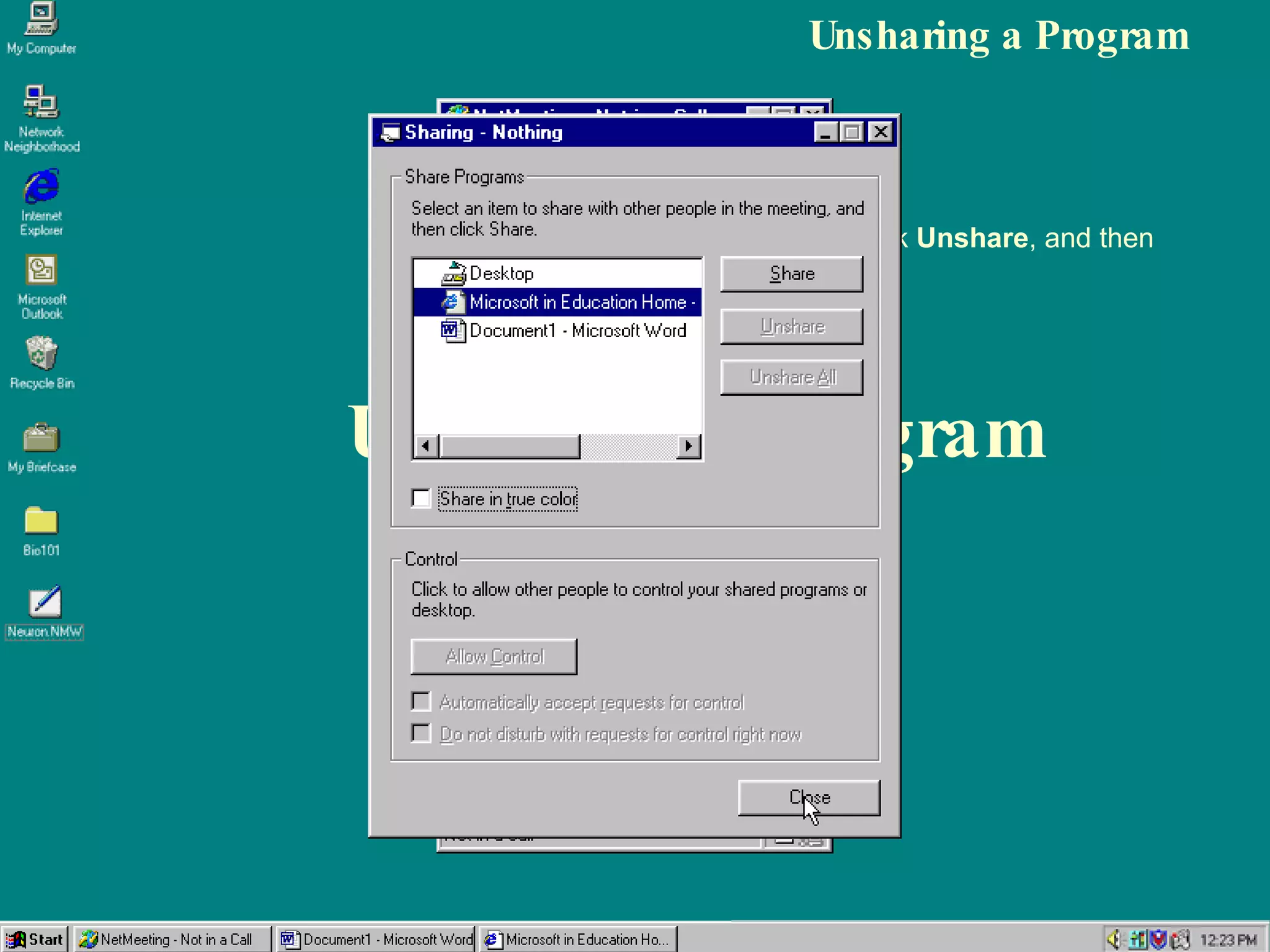 PowerPoint Presentation NetMeeting 3.X and Messenger | PPT