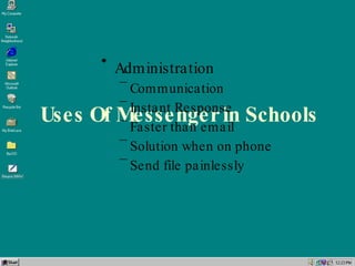 PowerPoint Presentation NetMeeting 3.X and Messenger | PPT