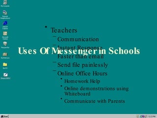 PowerPoint Presentation NetMeeting 3.X and Messenger | PPT