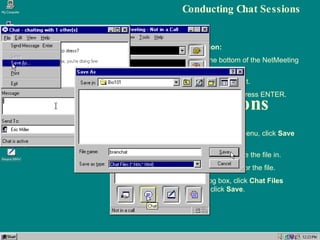 PowerPoint Presentation NetMeeting 3.X and Messenger | PPT