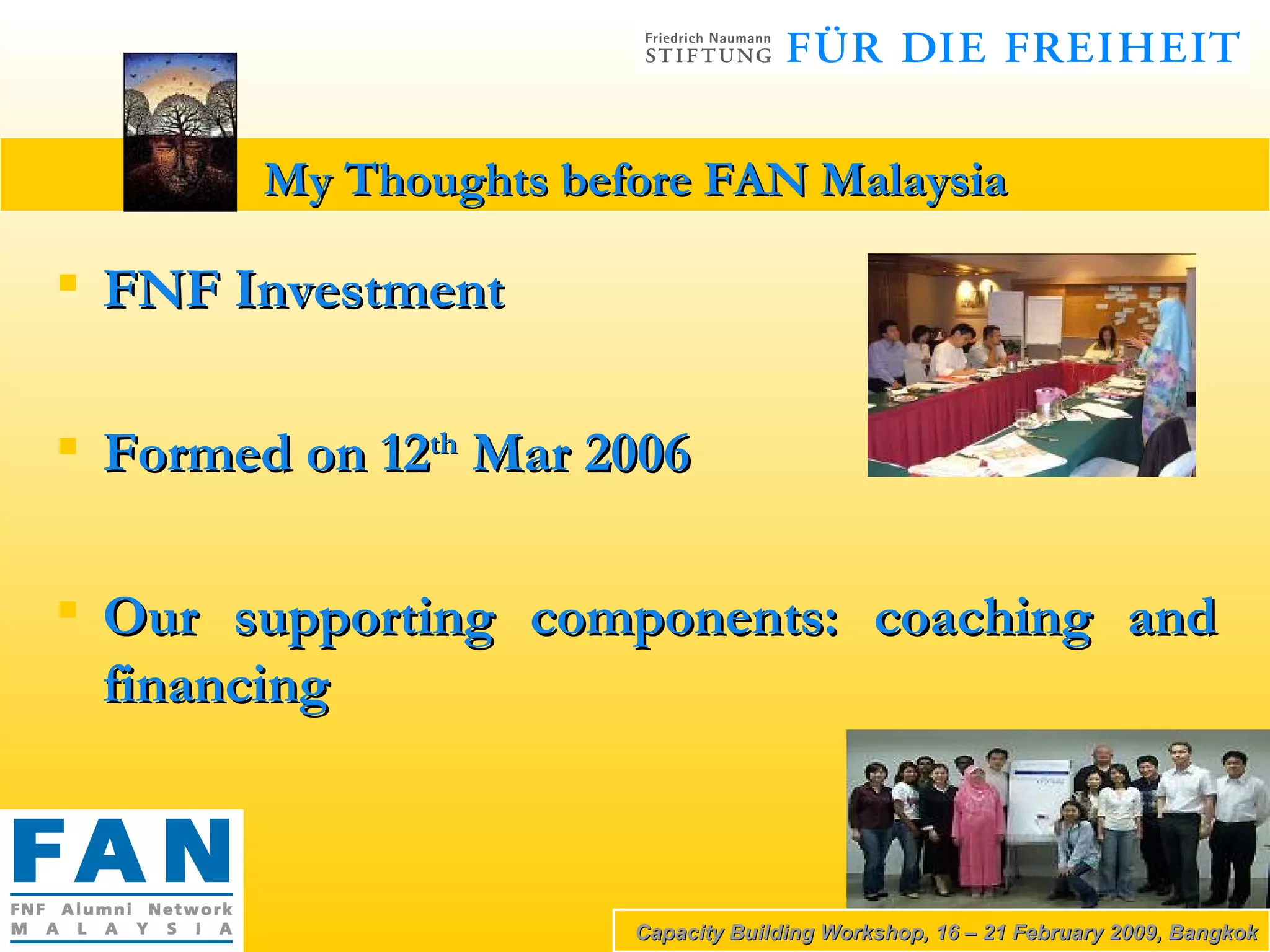 FNF Alumni Network (FAN) Malaysia | PPT