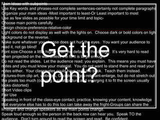 Power Point Presentation Tips | PPT | Eye and Vision Conditions ...