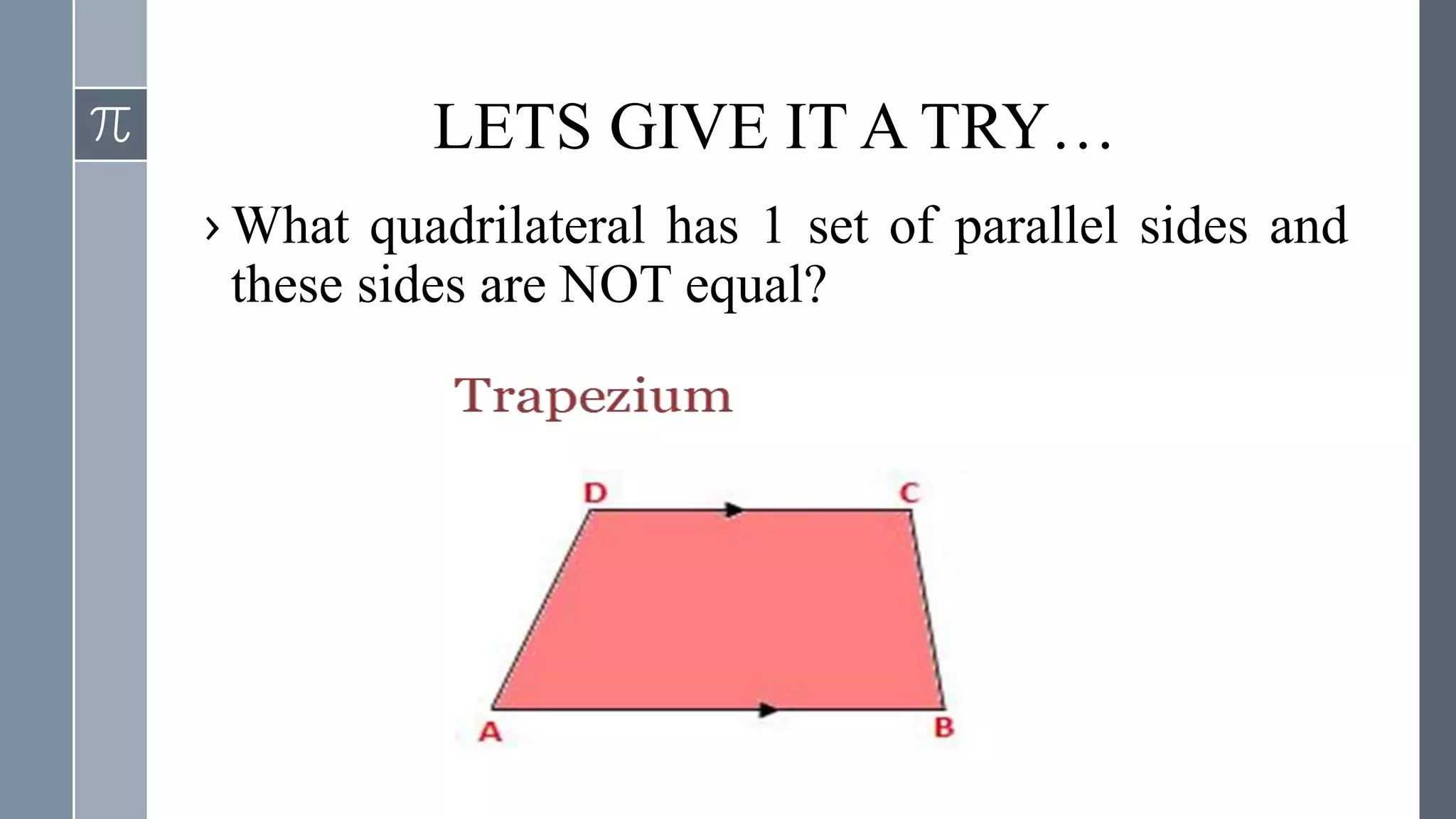 Powerpoint quadrilaterals | PPTX