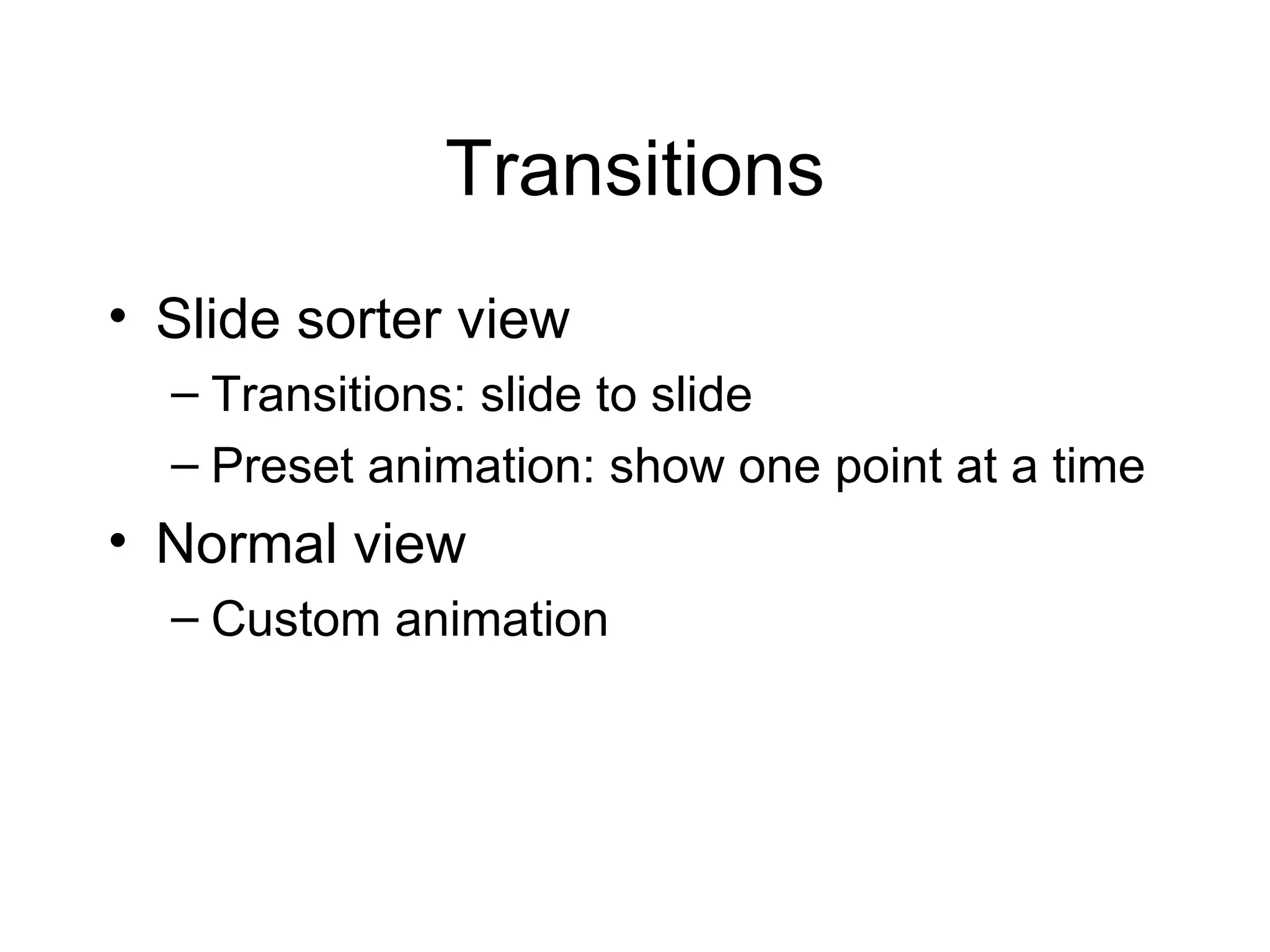 PowerPoint - Quick Reminders | PPT