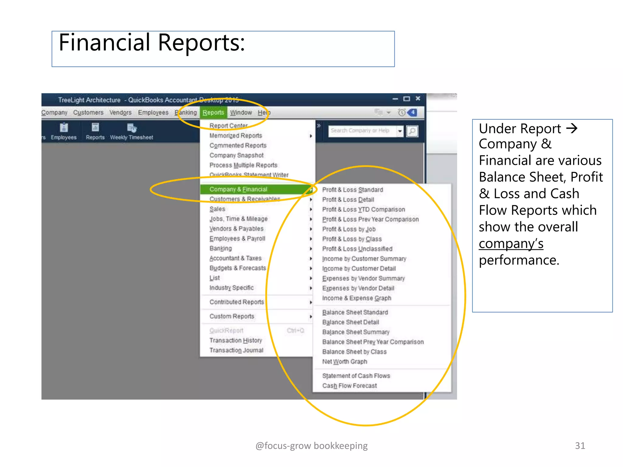 Quickbooks Set-up & Workflow for architects | PPT