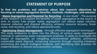 POWERPOINT-RESEARCH-DEFENSE-A The impact of waste segregation in brgy ...