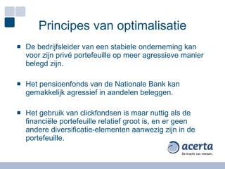 Risicomanagement door vermogensdiversificatie | PPT | Stocks and Bonds | Personal Investing