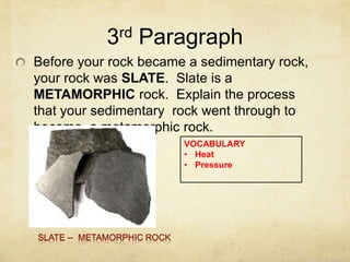 Power point rock cycle, foldables, math | PPT