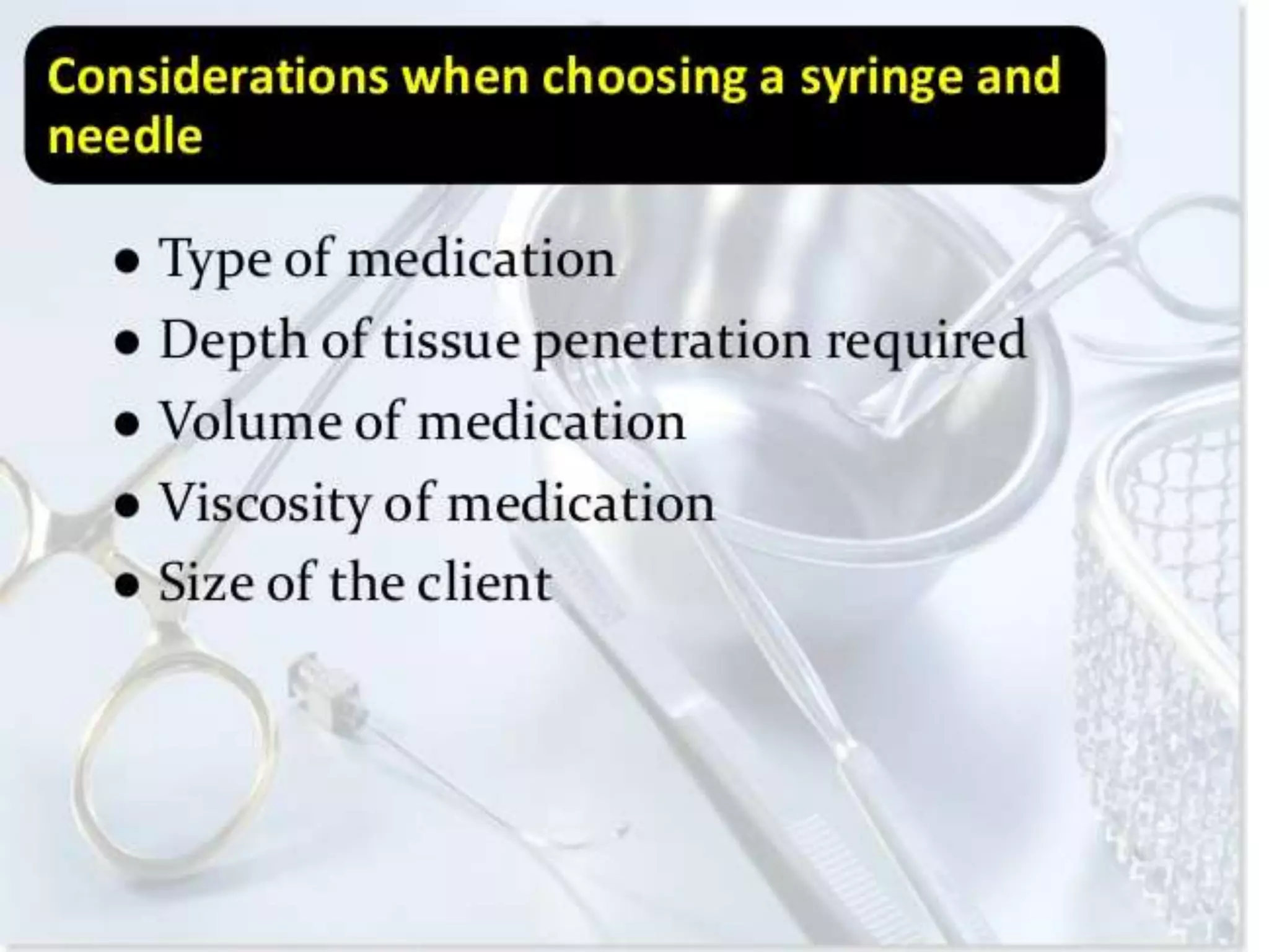 Safe injection practice for nurses | PPSX
