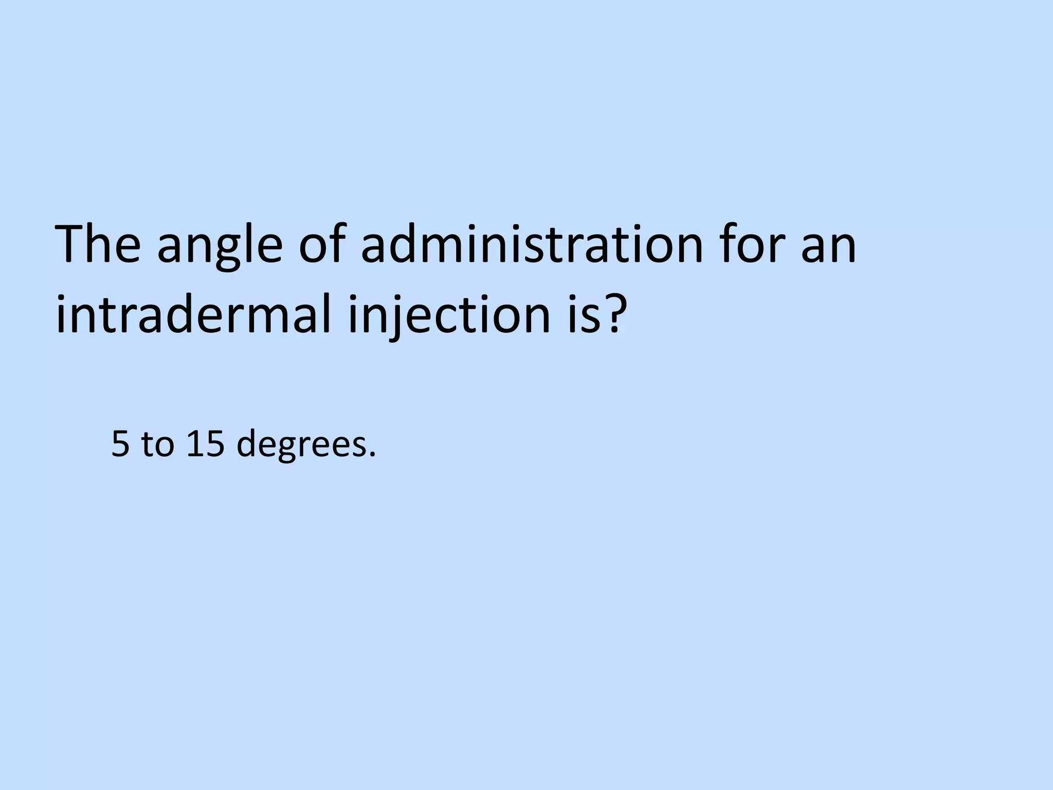 Safe injection practice for nurses | PPSX