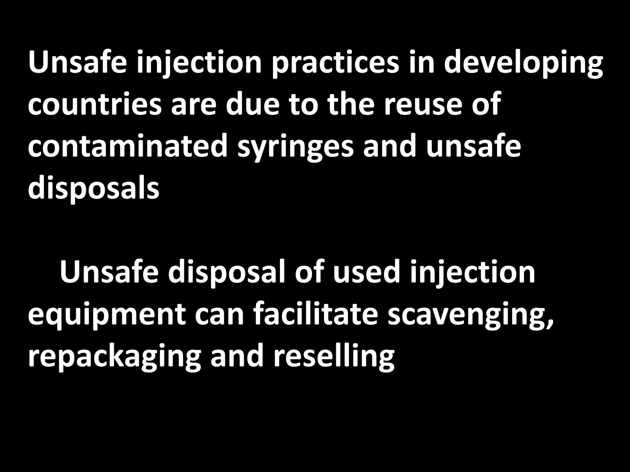 Safe injection practice for nurses | PPSX