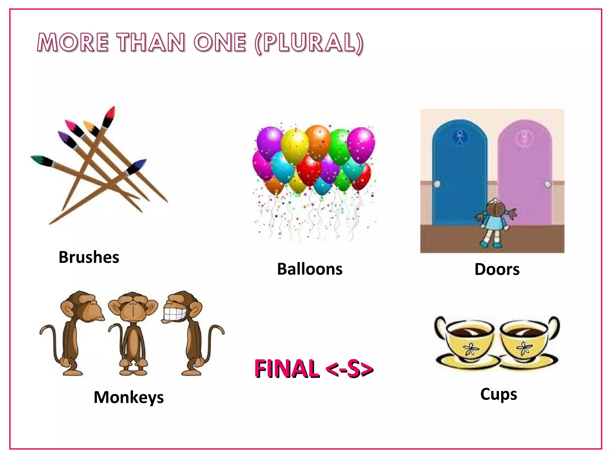 NB1 - Singular and plural | PPT