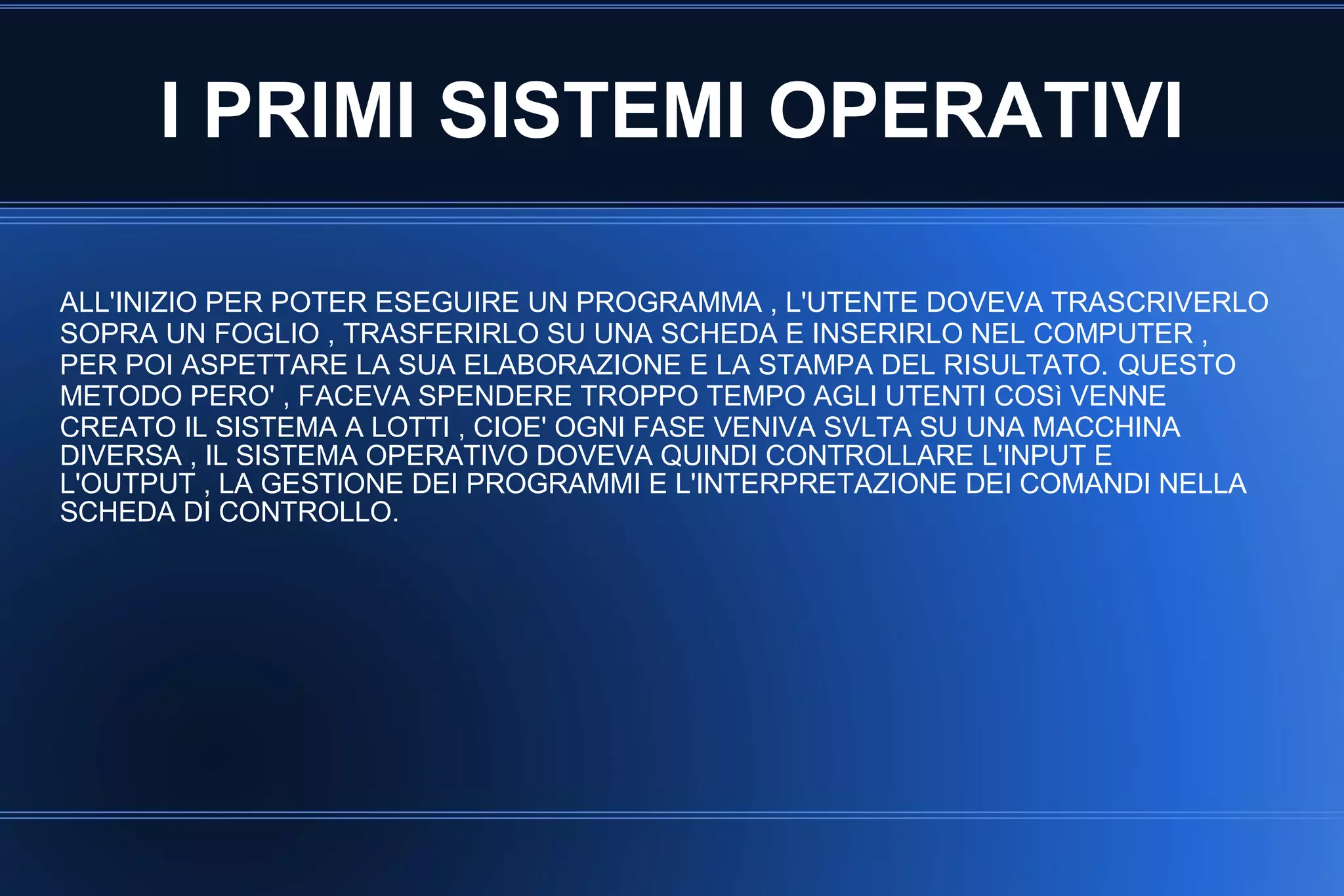 Power point sistemi operativi , luca marcella 3° e | ODP