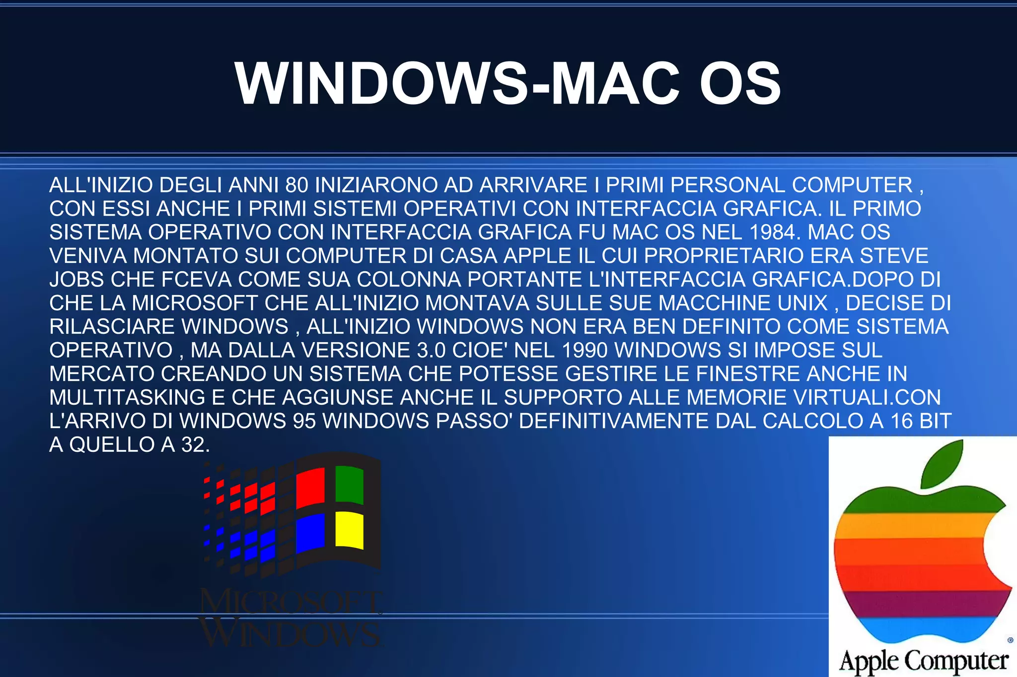 Power point sistemi operativi , luca marcella 3° e | ODP