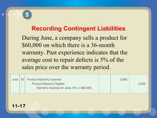 Unit 11 - Current Liabilities and Contingent Liabilities | PPT