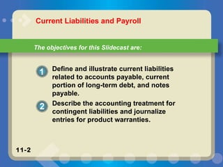 Unit 11 - Current Liabilities and Contingent Liabilities | PPT