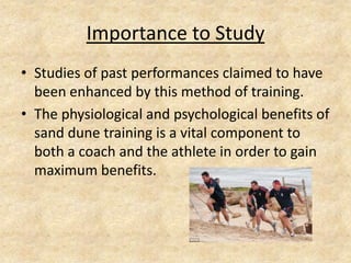 Sand Dune Training | PPTX