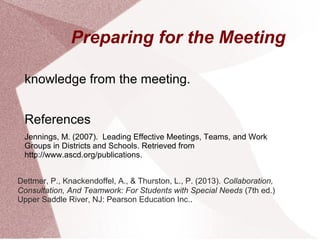 Power point the perfect meeting | PPT