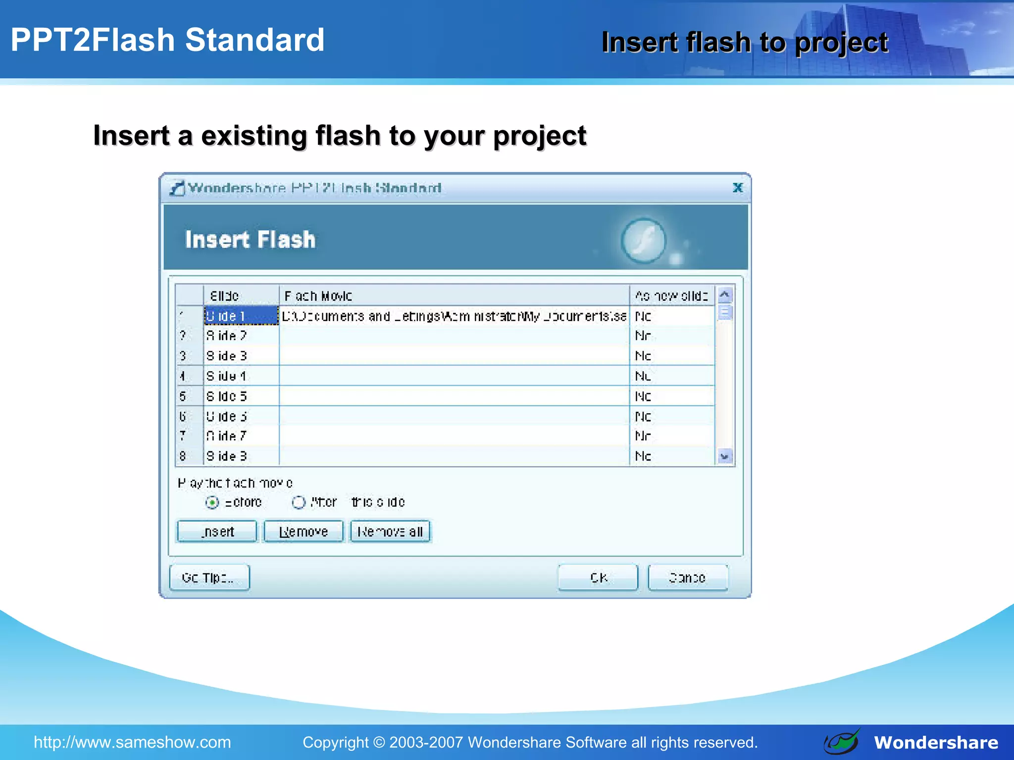 PowerPoint to Flash slide show | PPT