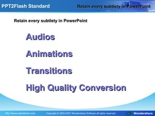 PowerPoint to Flash slide show | PPT