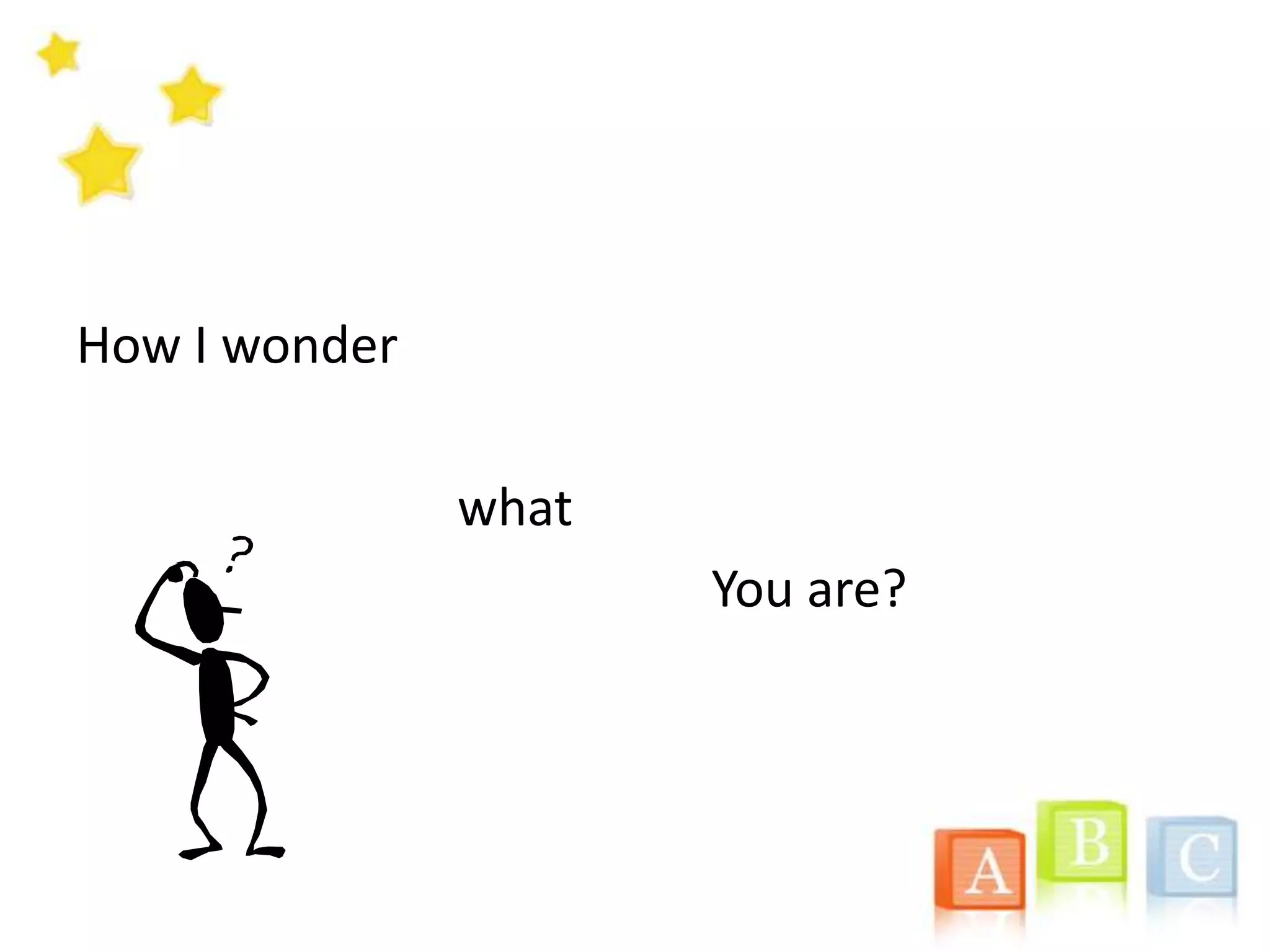 Powerpoint twinkle, twinkle, little star | PPTX