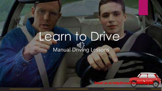 Lesson 1-Foot Controls |Manual Driving Lessons | PPT
