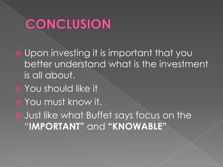 Powerpoint Warren Buffet | PPT