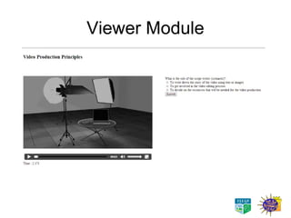 An interactive video based Environment supporting learning analytics | PPT