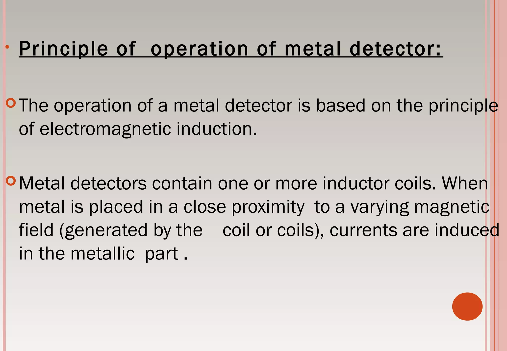 Power point1..metal detector..final1_ | PPT