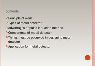 Power point1..metal detector..final1_ | PPT