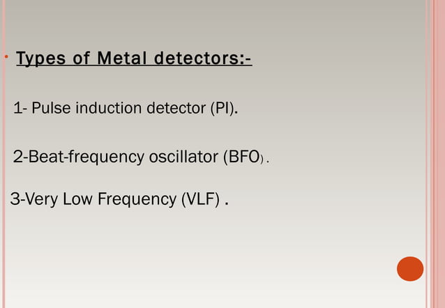 Power point1..metal detector..final1_ | PPT