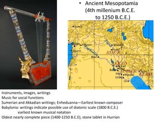 Power point 1: Ancient Music | PPTX