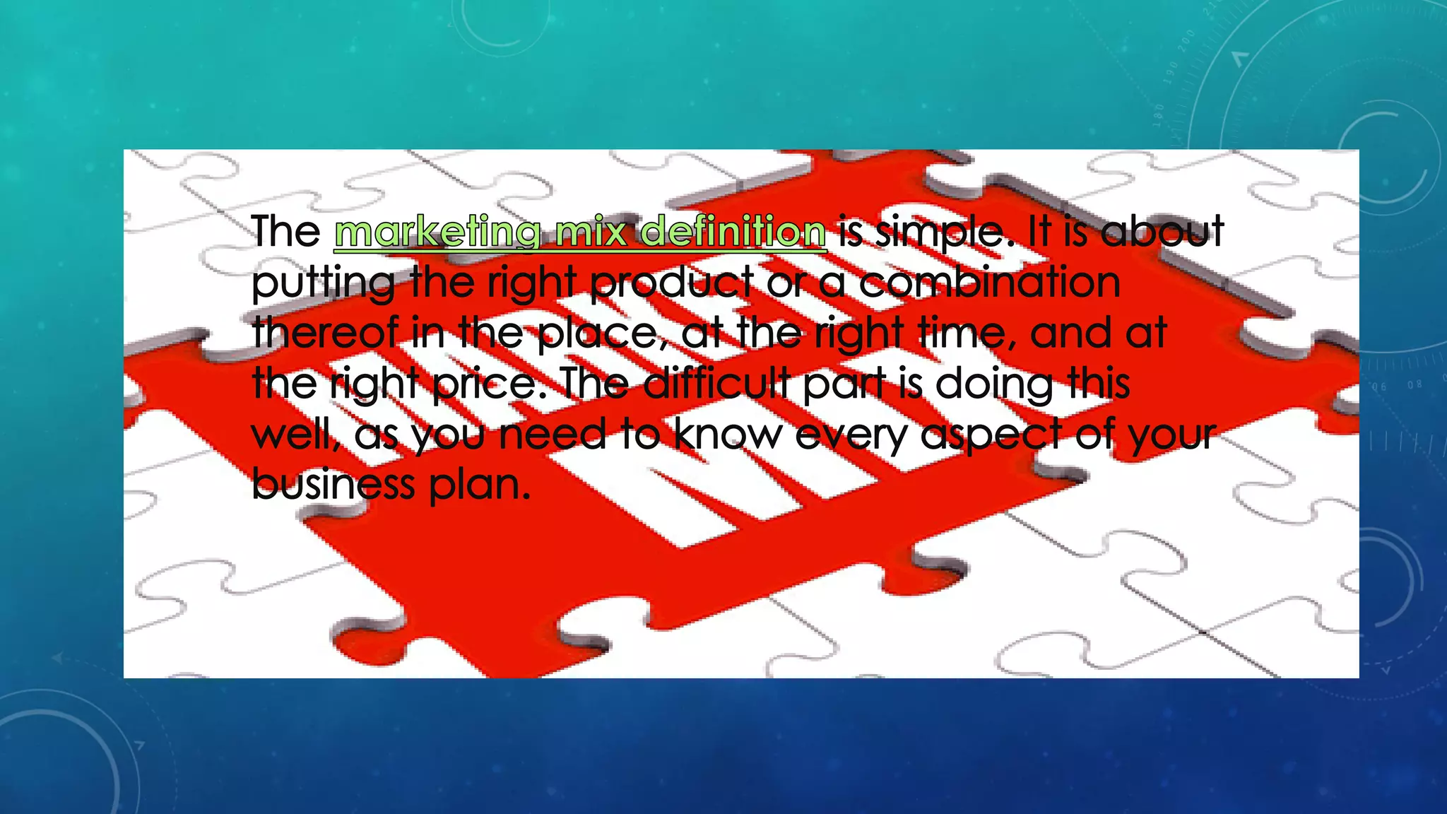 Marketing Mix: PLACE | PPT