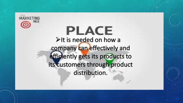 Marketing Mix: PLACE | PPT