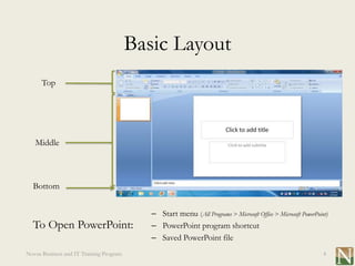 PowerPoint Lesson 1: PowerPoint Basics | PPTX